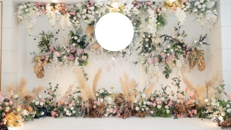 30+ Mẫu thiết kế backdrop đám cưới độc lạ, ấn tượng nhất 2024