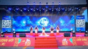 50+ mẫu backdrop đẹp cho Year End Party, Khai trương, Sự kiện