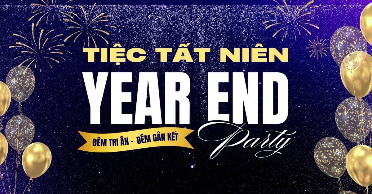 Tổng hợp 25+ mẫu background Year End Party ấn tượng nhất